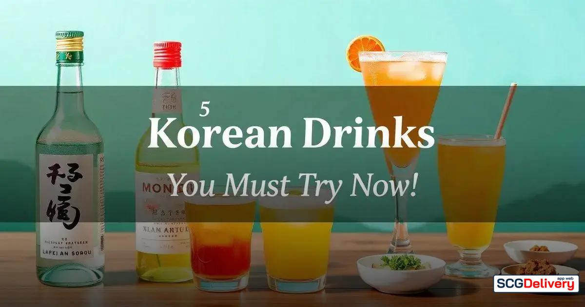 As 5 Bebidas Coreanas que Você Precisa Experimentar Agora!